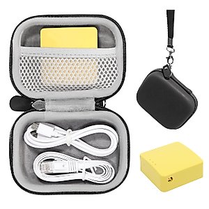 Alltravel case for GL.iNET GL-MT300N-V2 Wireless Mini Portable Travel Router, also for GL-AR300M, GL-AR150, microuter-N300, Mobile Hotspot Case