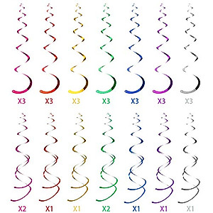 Easter Hanging Swirl Ceiling Decorations Easter Egg Bunny Hanging Swirl Foil Decorations for Home Office School Easter Party Ornaments Favors Supplies 30CT