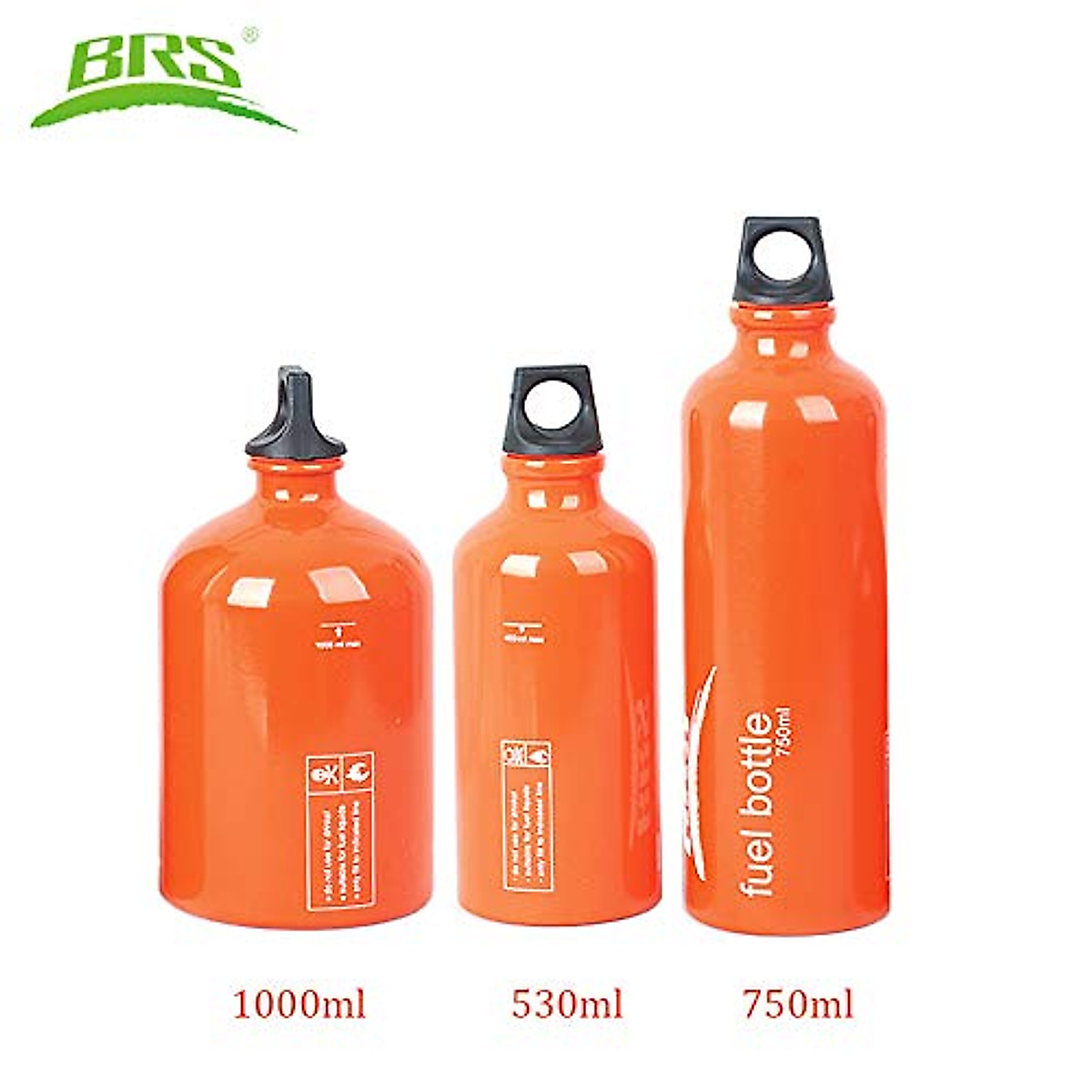 Liquid Fuel Bottle Motorcycle Emergency Petrol Diesel Kerosene Alcohol Gas Tank Camping Oil Storage Can 0.53L 0.75L 1L