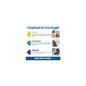 TRIXIE Flower Tower Strategy Game, Advanced Dog Puzzle Toy, Level 3 Activity, Treat Puzzle, Interactive Play, Enrichment Toy for All Dogs