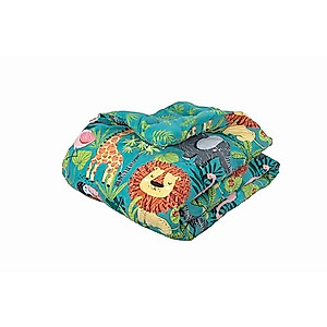 Kidz Mix Jungle Safari Bed in A Bag, Twin