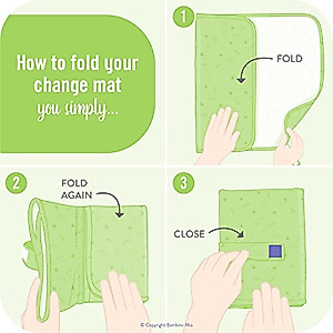 Bambino Mio, Changing Pad - Lightweight, Foldable and Portable Diaper Changing Mat, Swinging Sloth