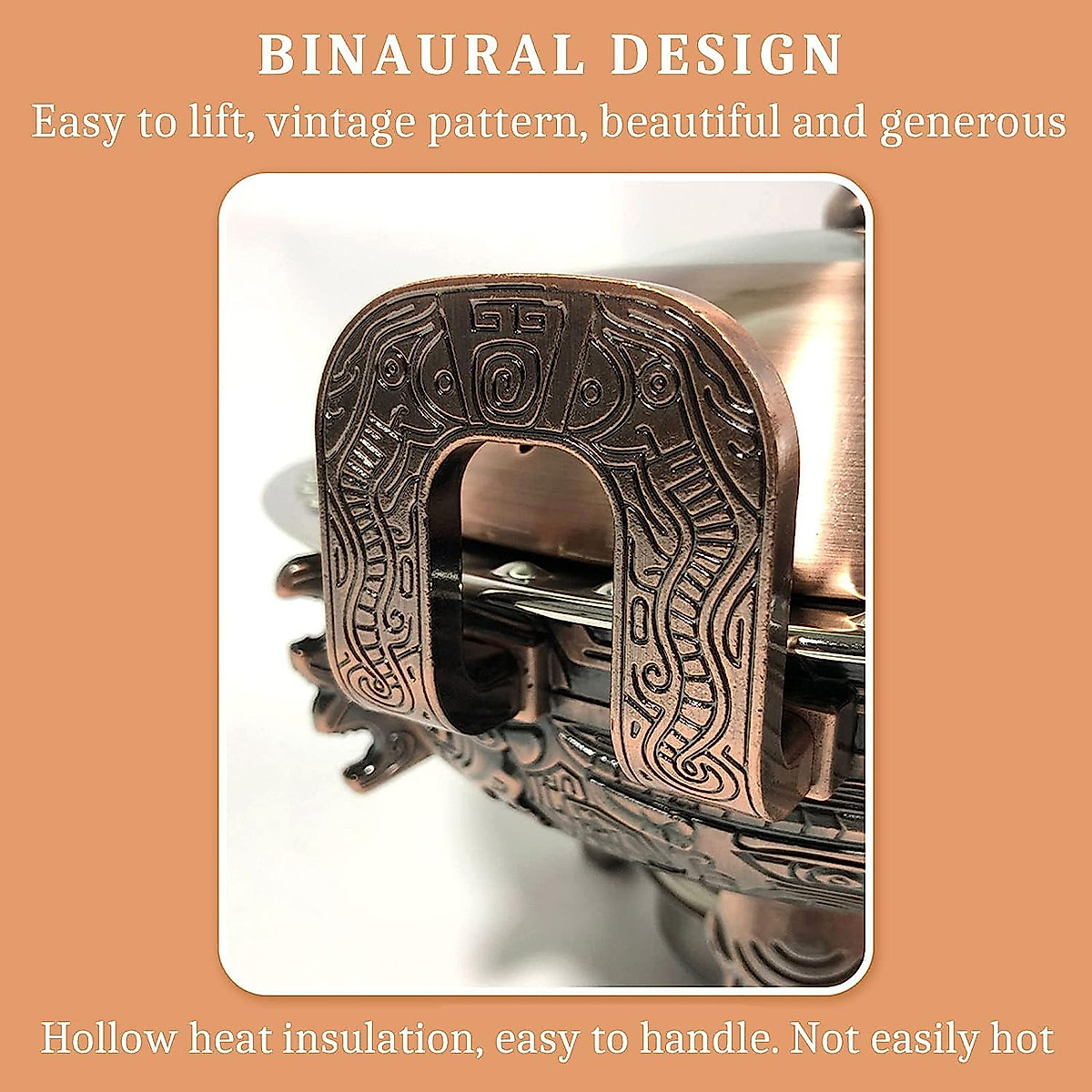 Commercial Round Chafing Dish,4 Pack Stainless Steel Chafers and Buffet Warmers Sets with Pans and Fuel Holders, for Wedding, Parties, Banquet, Catering Events,Red coppery,(1.8L)