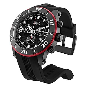 Invicta Men's 19825 Pro Diver Analog Display Swiss Quartz Black Watch