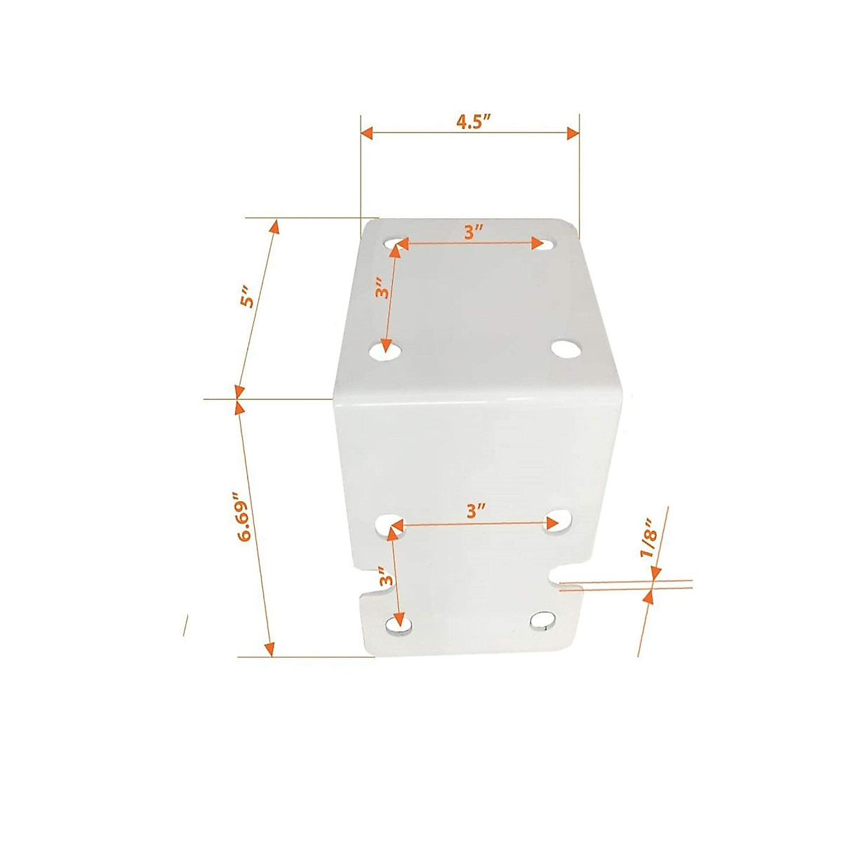 CFS COMPLETE FILTRATION SERVICES EST.2006 Whole House Mounting Bracket for 10" and 20" Water Filter Housing Compatible with 244047, 150578, MC-1A, 150061, FM-25W (2)
