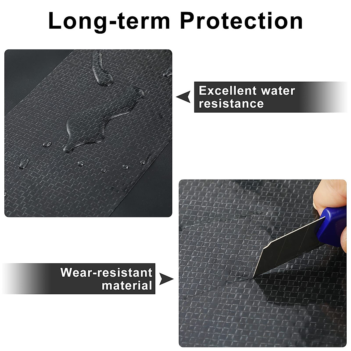 RV Underbelly Material RV Underbelly Tape Mobile Home Underbelly Thick Tape Camper Travel Trailer Belly Tape Tear Repair Tape Sealing Adhesive Patch Waterproof Tape (1 Pack, 4 Inch x 66 Feet)