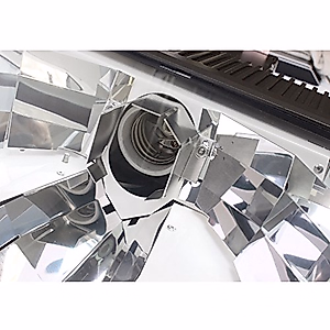 EMCO Lighting AVA-1-3/F-400HPS-277-BRP AvaLUME HPS Parking-Lot Light Fixture, 400W, 277V, Bronze