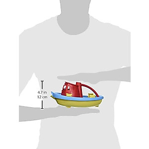 Green Toys Tug Boat Red - CB