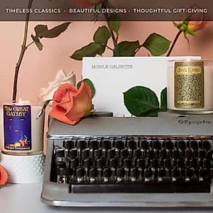 You are Here Inspirational Candle | Sea Salt & Sage Relaxing Scent | Rustic Rose Gold Travel Tin Candle with a lid | Highly Scented and Long-Lasting | Natural Soy Wax Large 9 oz Candle for Home