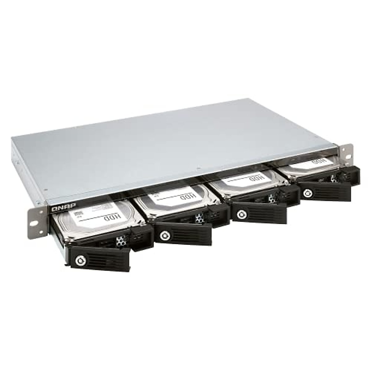 QNAP TR-004U 1U 4 Bay Hard Drive Enclosure Direct Attached Storage (Das) with Hardware RAID USB 3.0 Type-C