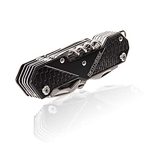 SWITCHEDGE 14 Tools in One Black Pocket Knife