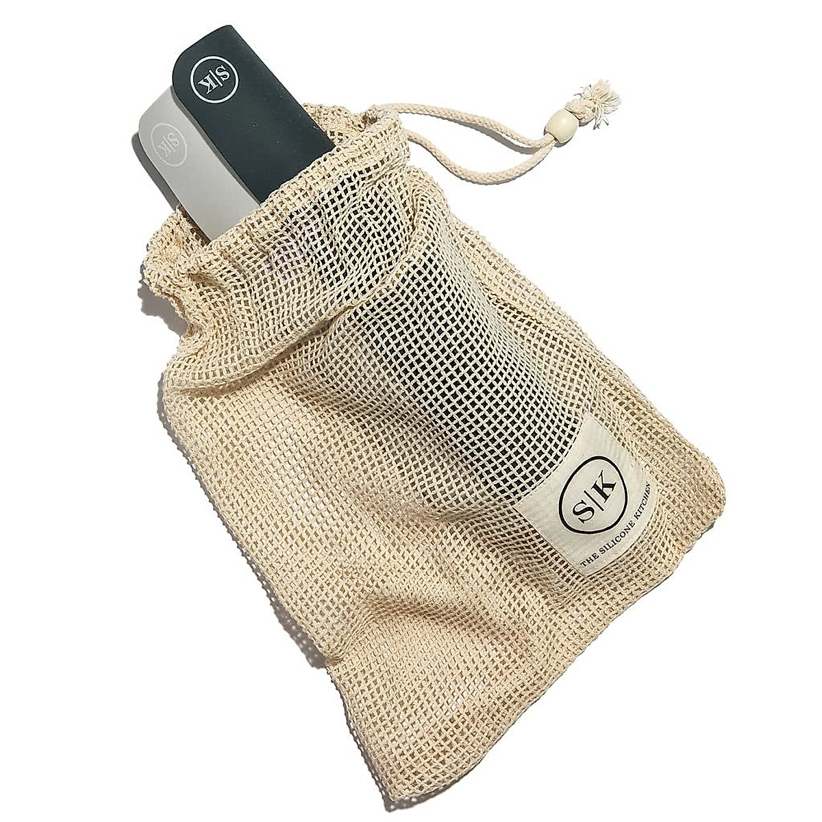 The Silicone Kitchen Silicone Oven Baking Mats - Vintage Navy Blue/Pearl Gray Bundle - BPA Free, (2 Half Sheets, 2 Quarter Sheets)