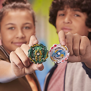 Hasbro Beyblade Burst Rise Hypersphere Vertical Drop Battle Set - Complete Set with Beystadium, 2 Battling Top Toys & 2 Launchers, Ages 8 & Up