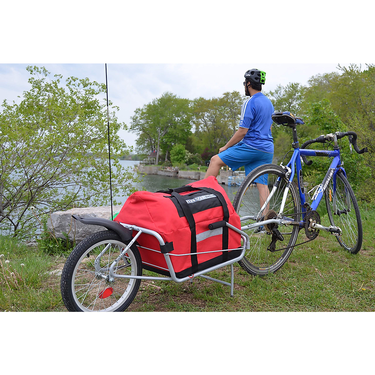 One wheel Maya Cycle Bicycle cargo Trailer