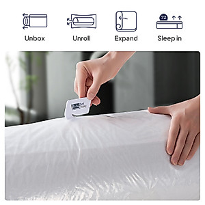 BedStory King Mattress, 14 Inch King Size Hybrid Mattresses in a Box with Pocket Spring Motion Isolation No Fiberglass CertiPUR-US Certified