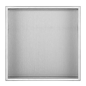 PULSE ShowerSpas NI-1212-SSB Niche in Brushed Stainless Steel