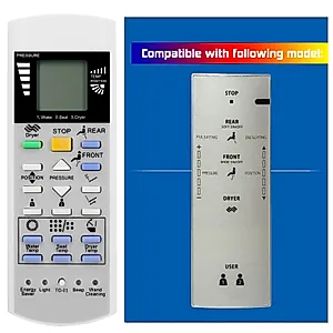 Replacement Remote Control for TOTO Washlet Bidet Toilet Seat THU9489 G500 S350E with Mounting Bracket