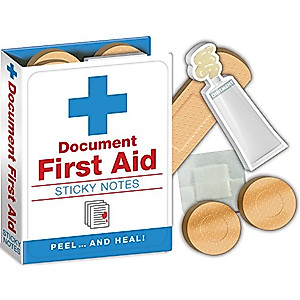 First Aid Notes - Hospital Themed Sticky Notes Booklet