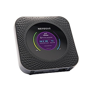 Netgear Nighthawk MR1100 4G LTE Mobile Hotspot Router (AT&T GSM Unlocked)(Steel Gray)