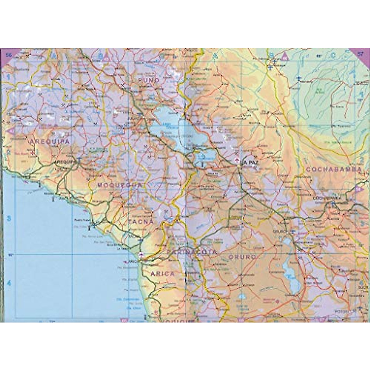 South America 1:3,000,000 Travel Atlas