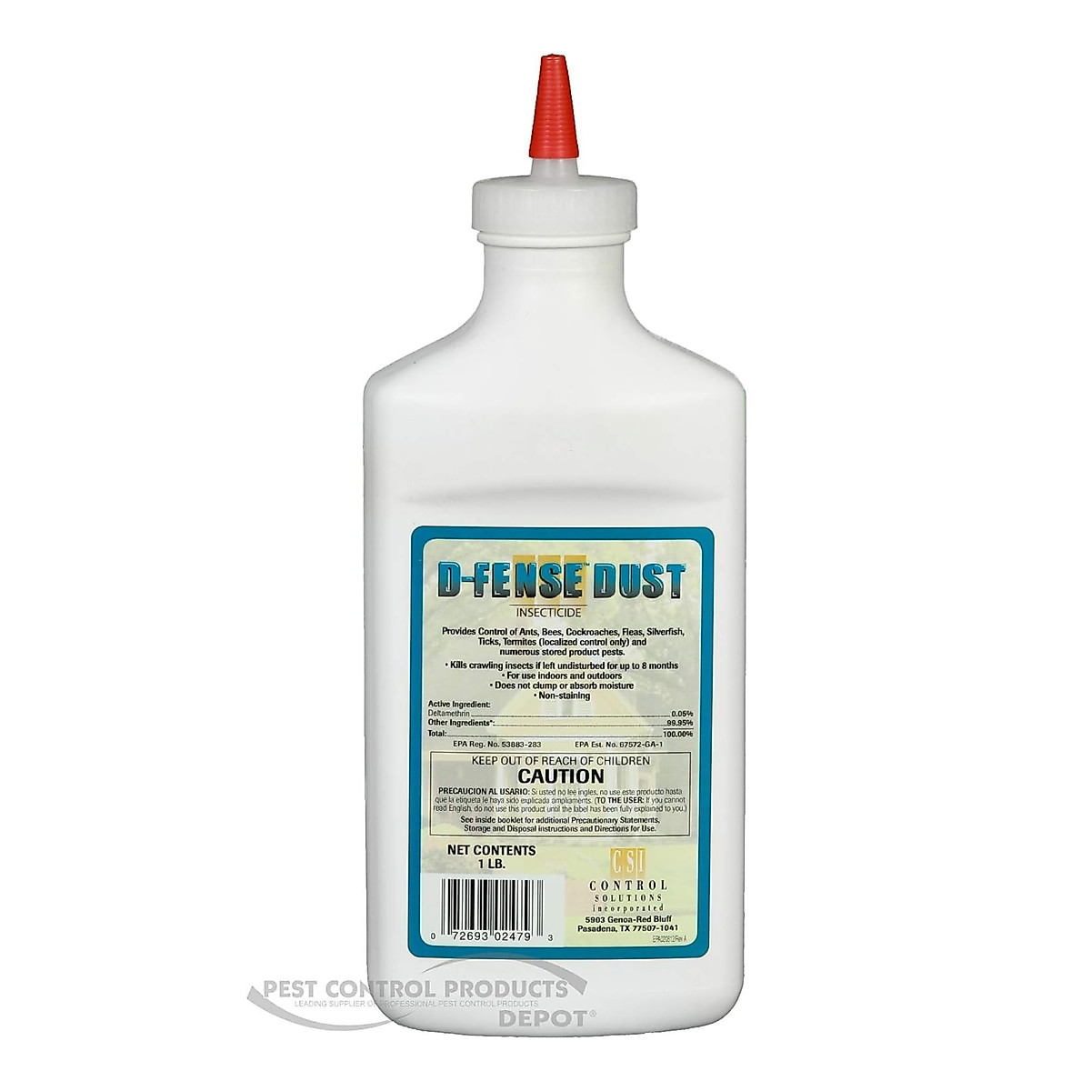 Control Solutions CSI D-Fense Dust Insecticide 8lb (8 x 1lb)
