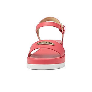 Michael Kors Darcy Flatform Sandal Geranium 8 M