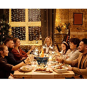 MysticFire Tabletop Fire Pit for Making s’Mores- Metal Table Top Fire Pit Bowl for Indoor and Outdoor, Portable Fireplace and Table Top Fire Pot for Balcony,Patio and Porch (Black)