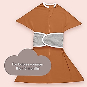 SleepingBaby Snuggle Strap, Polyester, Spandex, a Zipadee-Zip Accessory for Wearable Blanket - Grey One Size