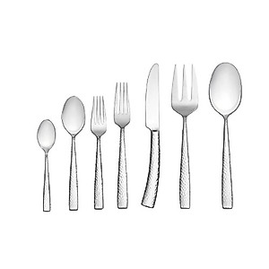 Towle Living Texture 42-Piece Forged Stainless Steel Flatware Set, Service for 4