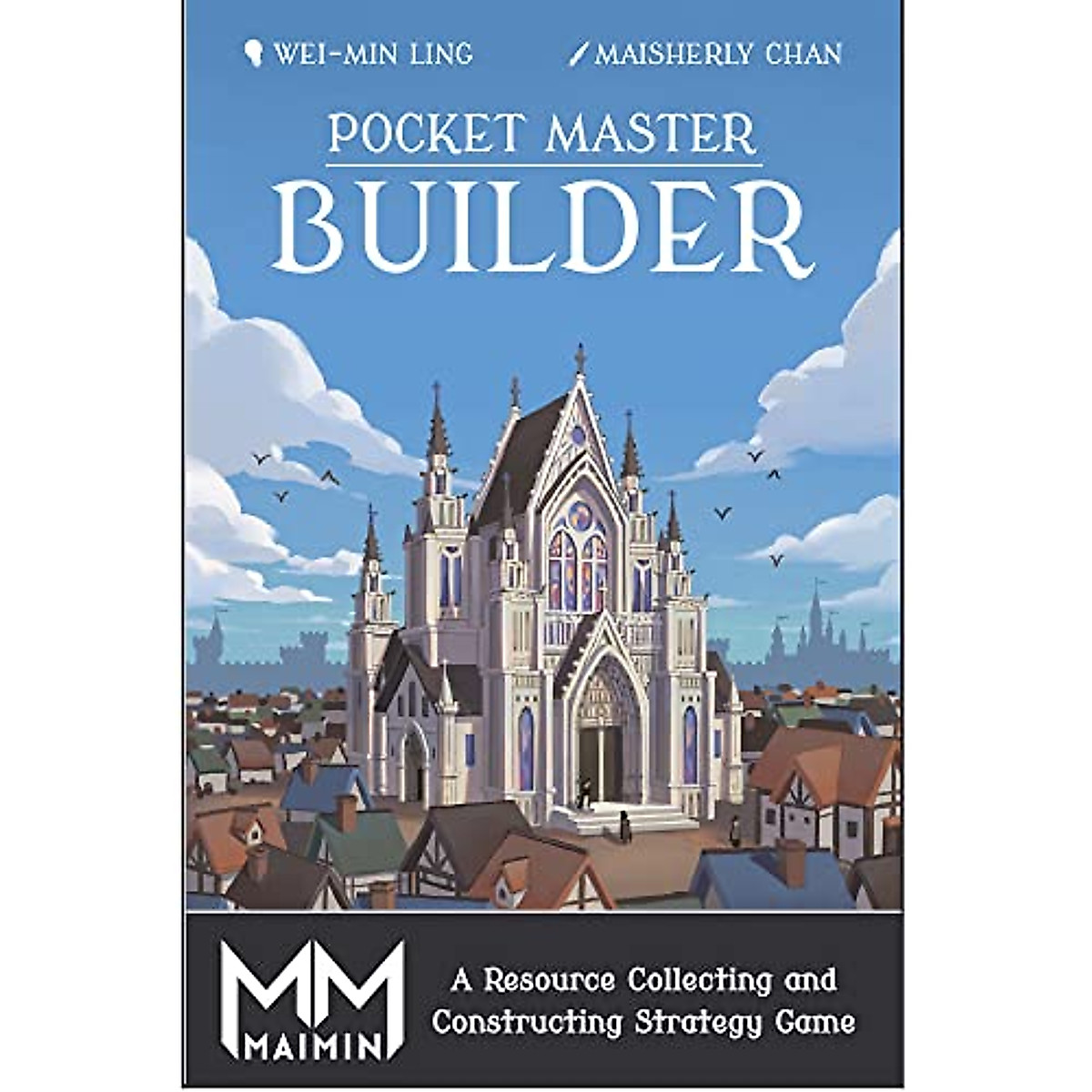 Emperor S4 Pocket Master Builder Card Game | City Building Resource Management Strategy Game | Worker Placement Game for Adults and Teens | Ages 14+ | 1-2 Players | Made by Emperor S4