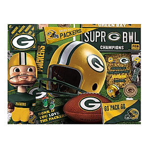 YouTheFan NFL Green Bay Packers Retro Series Puzzle - 500 Pieces