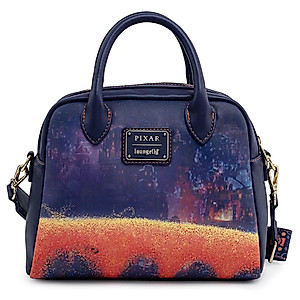 Loungefly Pixar Coco Marigold Bridge Guitar Strap Crossbody Purse Handbag