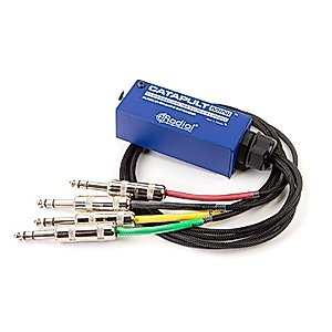 Radial Catapult Mini TRS Cat 5/6 Audio Snake Module with 1/4 inch TRS Connectors
