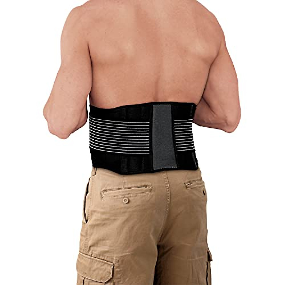 ACE Back Brace, Doctor Developed, Adjustable, Black