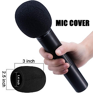GLEAM Microphone Isolation Shield - Tripod Stand 2 ft 6" to 5 ft 10" Height Adjustable Stand Compatible w/Blue Yeti, AT2020, AKG, Rode Microphones