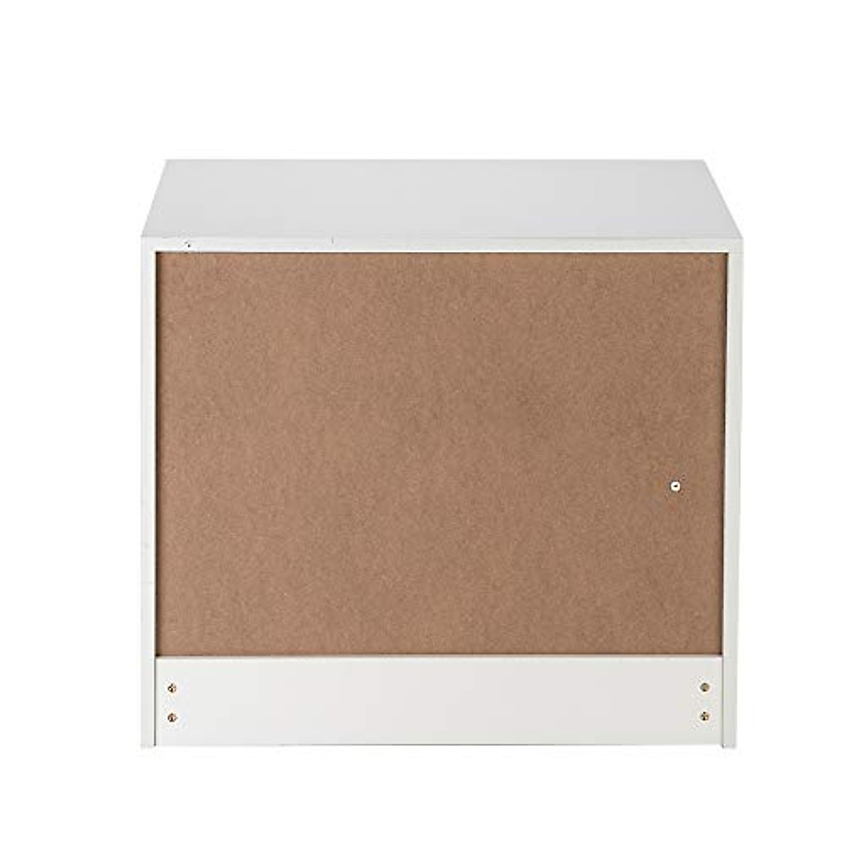 Kcelarec Wooden 3 Drawer Dresser, Modern Chest of Drawers Cabinet for Bedroom Hallway Living Room, White