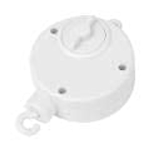 2Pcs Rotary Baby Musical Mobiles Crib Bed Bell Toy Windup Clockwork Movement Music Box Mechanical Hanging Melody Toys