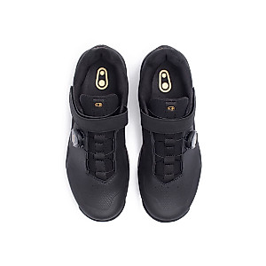 Crank Brothers Mallet E Boa Mountain Bike Shoe Black/Gold, 11.5 - Men's