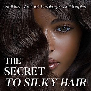 LULUSILK 100% Mulberry Silk Bonnet for Sleeping Women and Men, No More Frizzy Tangled Hair, Real Silk Sleep Cap for Curly Hair, Black, Pack of 1