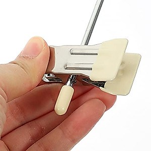 Zerodeko Pant Hangers Multi Layer Pants Hangers 4-Tier Trousers Skirt Hangers with Clips Space Saving Closet Organizer for Pants Shorts Jeans Metal Hangers Beige Pants Hangers Space Saving