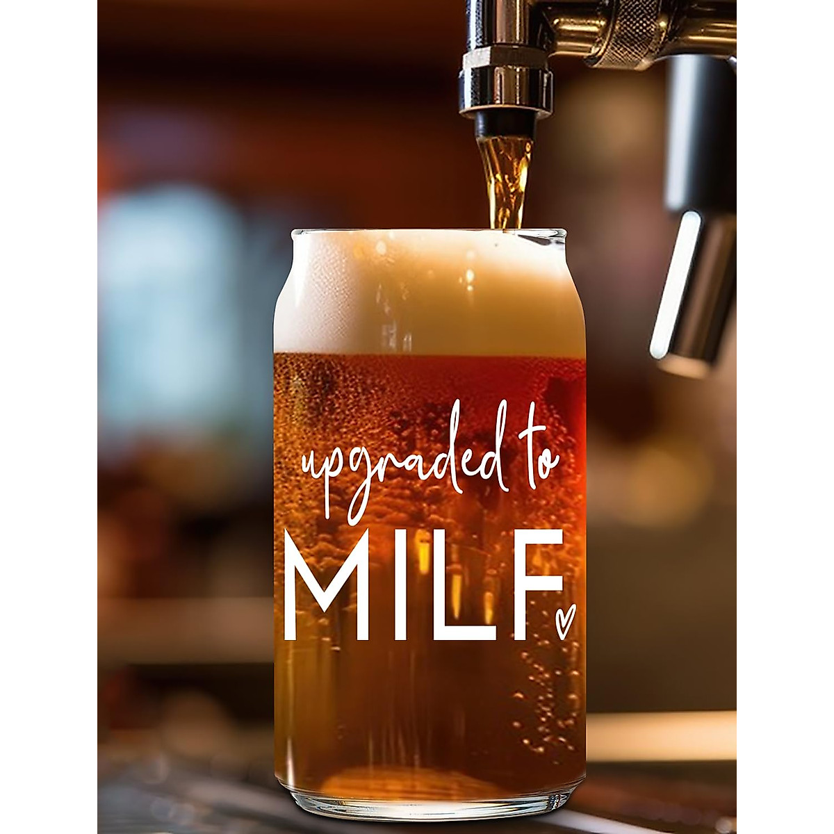 Lovearth Glass Cup, New Mom Gifts for Women - Christmas, Pregnancy Gifts for Expecting Mom, First Time Mom Gifts, Mom to Be Gifts for 1st Time Mom, Pregnant Women - Postpartum Gifts for Mom