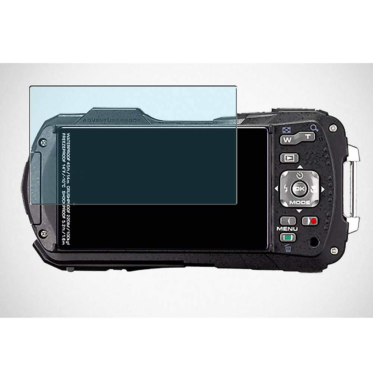 Puccy 3 Pack Anti Blue Light Screen Protector Film, Compatible with RICOH RICOH WG-70 TPU Guard （ Not Tempered Glass Protectors ）