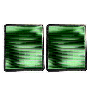 HEYZLASS 2 Pack GCV160 Air Filter, Compatible with Honda Engine GC160 GC190 GCV190 GX100 17211-zl8-023, Replace Lawn Mower Flat OEM Air Cleaner