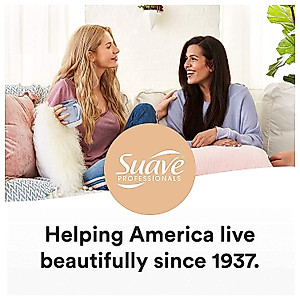 Suave Professionals Moisturizing Shampoo and Conditioner for Dry Hair Almond and Shea Butter Paraben-free and Dye-free 18 oz, 2 Count