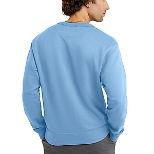 Champion Men's Crewneck, Powerblend Fleece Sweatshirt, Crewneck Sweatshirts(Reg. or Big & Tall)