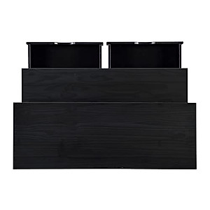 Linon Home Decor Products Black Extendable Console Linon Corinne Desk