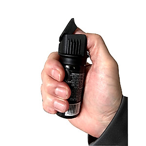 NW Self Defense Products Redd, Tactical OC/CS Pepper Spray - Flip Top Stream (2 oz)