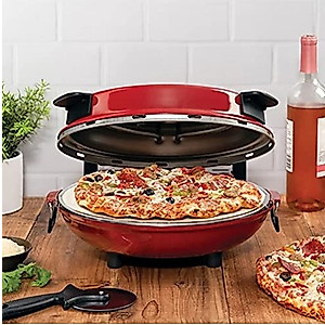 Kalorik Hot Stone Pizza Oven, Red (PZM 43618 R)