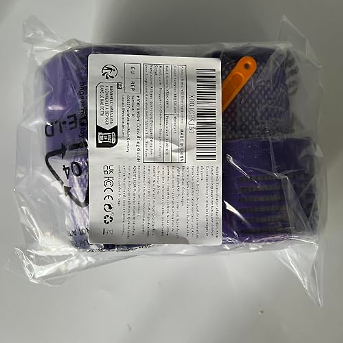 Dyson V10 Cyclone Series Replacement Filter - 2 Pack Washable Hepa Filter for V10 Absolute, Animal, Total Clean, Motorhead, SV12 (Part #969082-01)