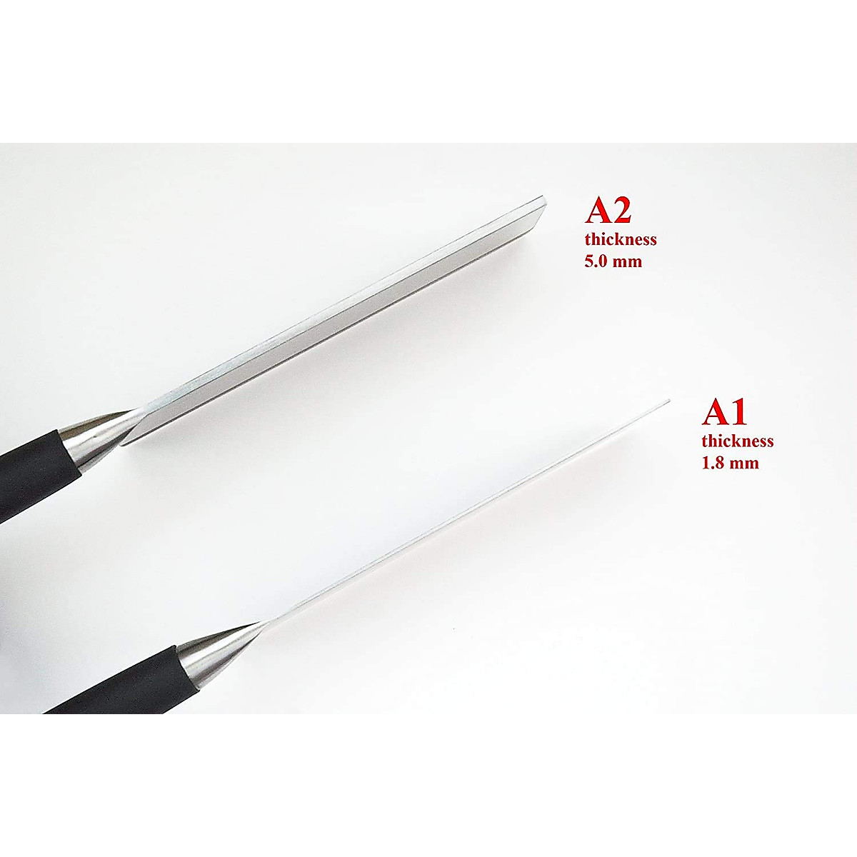 ZHEN Japanese VG-10 3 Layers forged High Carbon Stainless Steel Heavy-Duty Cleaver Chopping Chef Butcher Knife 8-inch, TPR Handle -